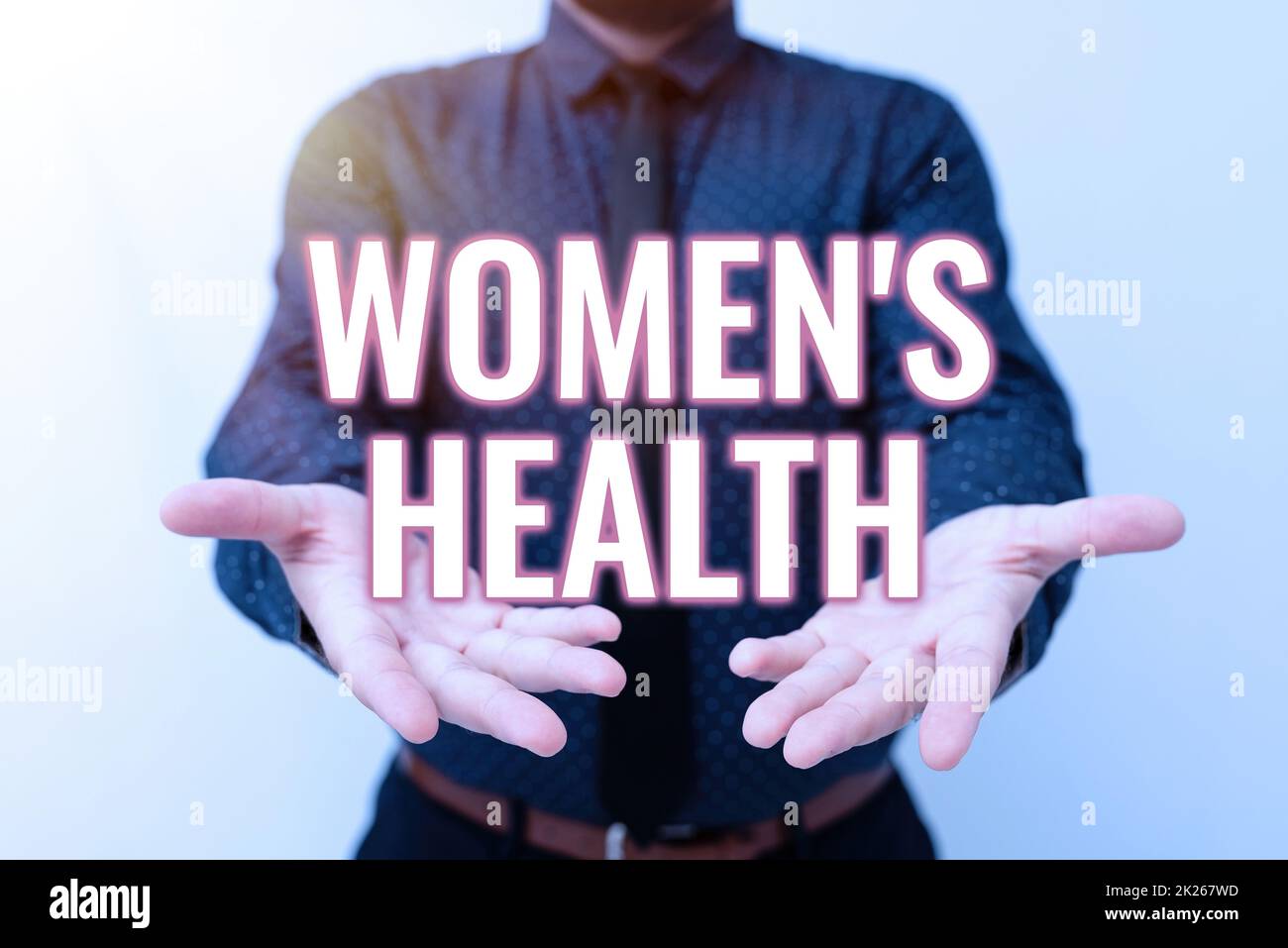 Sign displaying Women S Health. Business idea Women s is physical ...