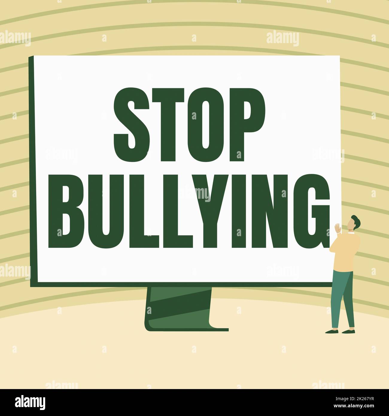 Text sign showing Stop Bullying. Word for Fight and Eliminate this ...