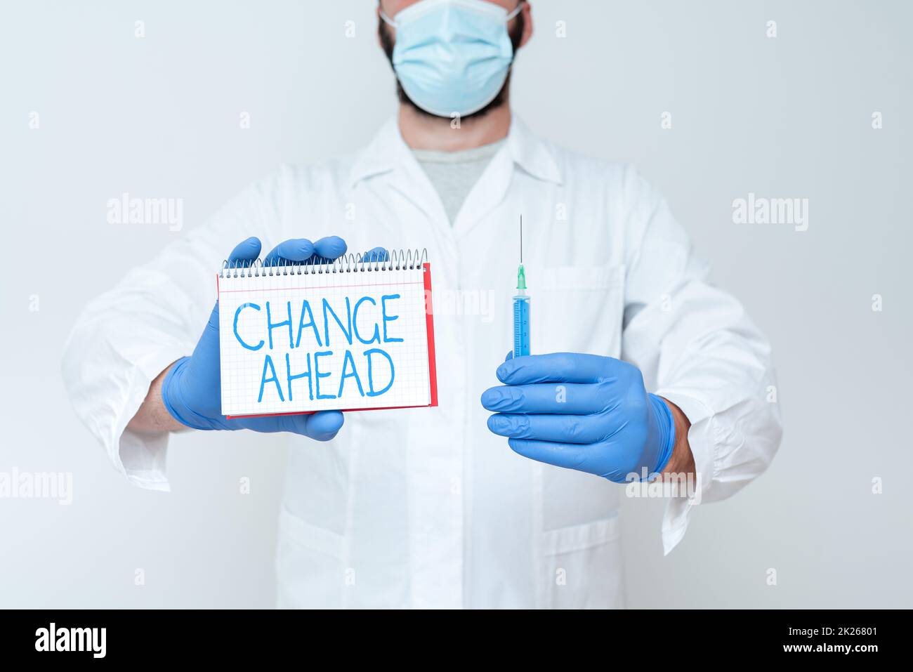 Conceptual caption Change Ahead. Business idea Some alterations waiting ... Conceptual caption Change Ahead. Business idea Some alterations waiting ...