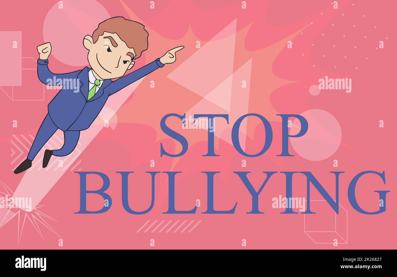 Handwriting text Stop Bullying. Word Written on Fight and Eliminate ...