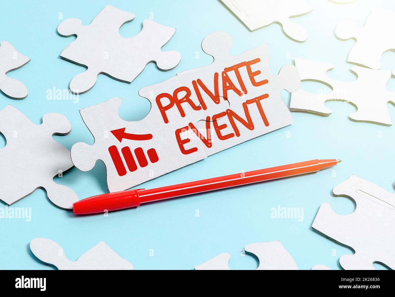 Hand writing sign Private Event. Business showcase Exclusive ...