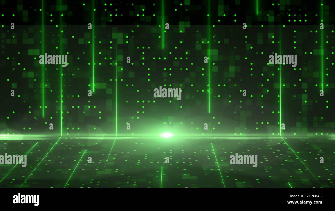 Green technology background hi-res stock photography and images - Alamy