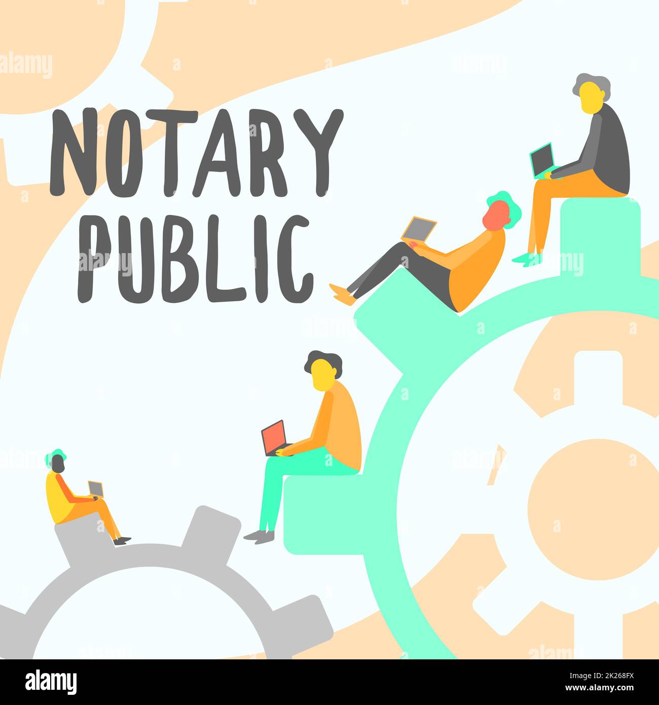 Sign displaying Notary Public. Internet Concept Legality Documentation ...