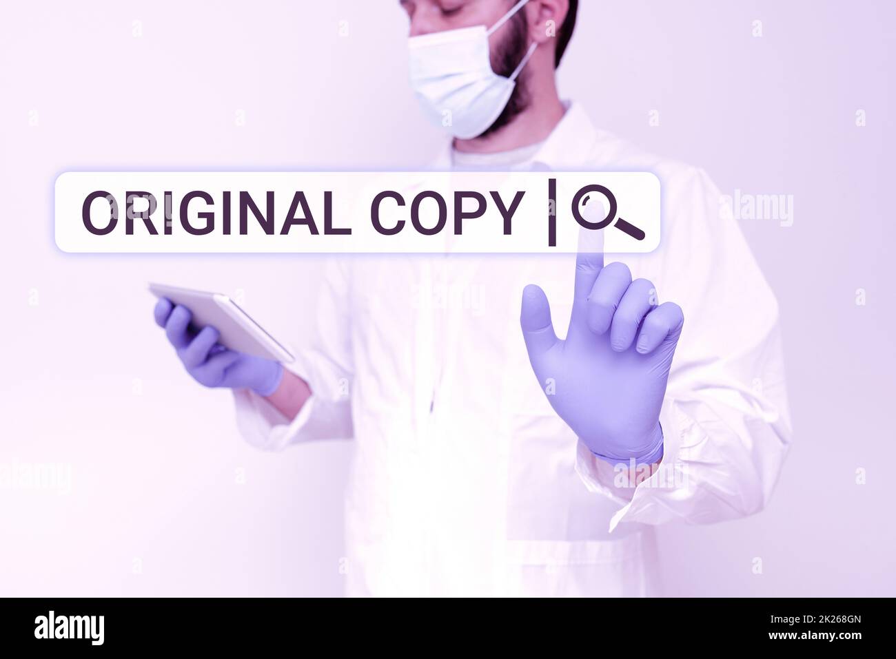 Text showing inspiration Original Copy. Business showcase Main Script ...