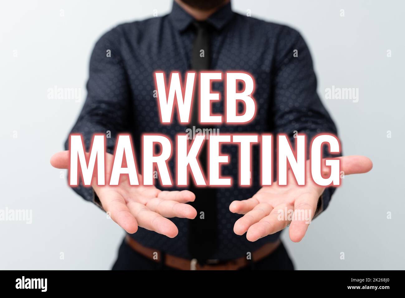 Handwriting text Web Marketing. Conceptual photo Electronic commerce Advertising through ...