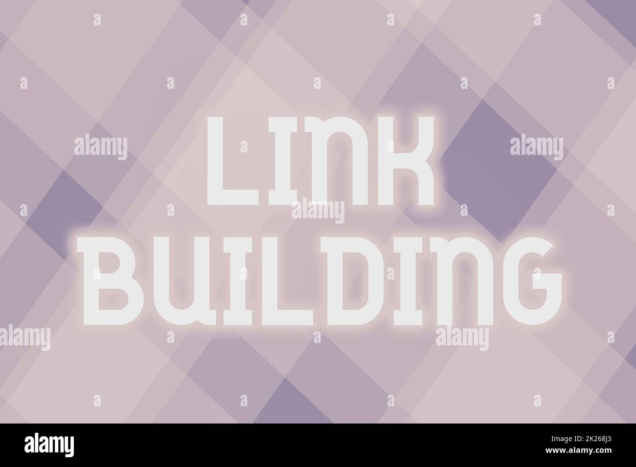 Sign displaying Link Building. Business idea SEO Term Exchange Links ...