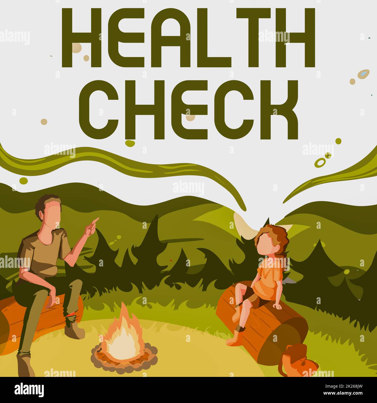 Text sign showing Health Check. Conceptual photo Medical Examination ...