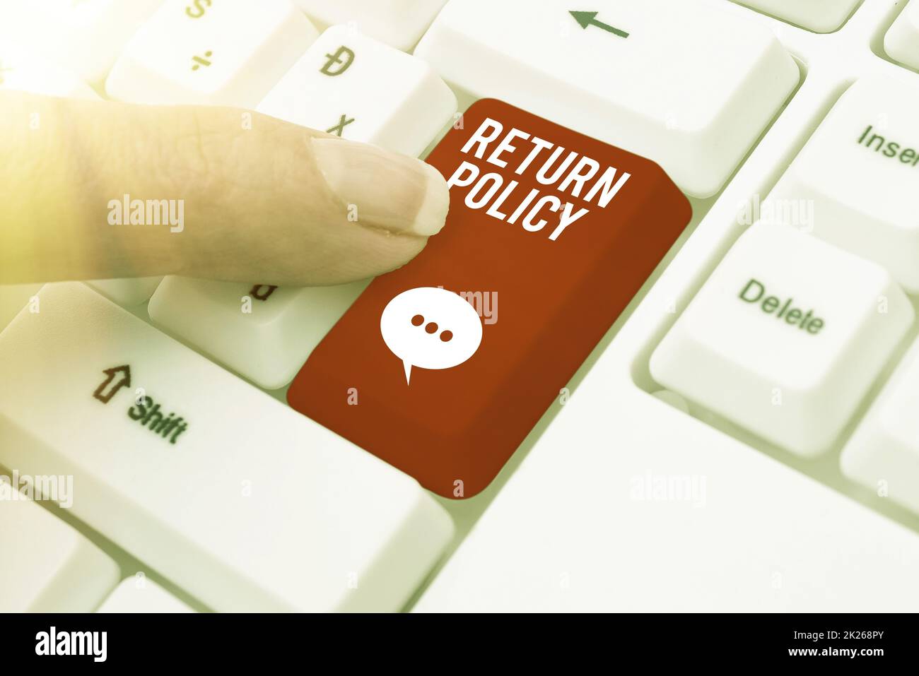 Text showing inspiration Return Policy. Internet Concept Tax ...