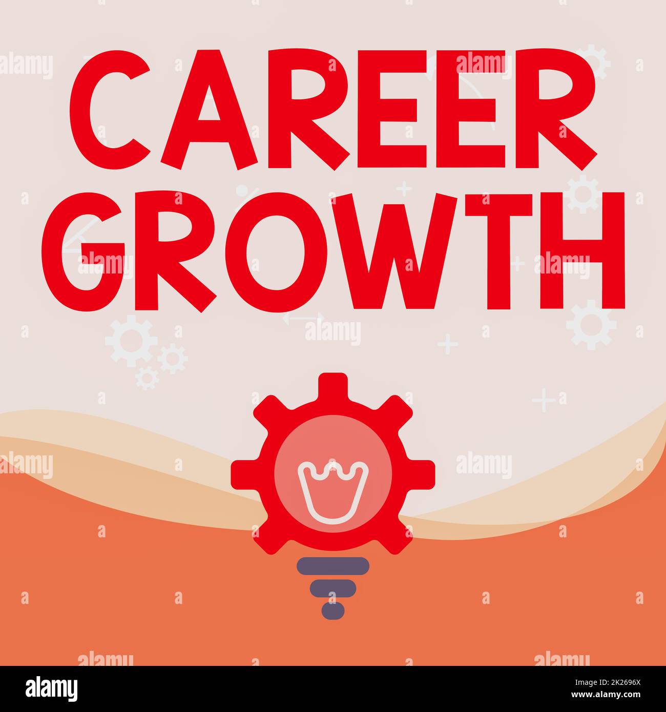 Sign displaying Career Growth. Word Written on Development Ambitions ...