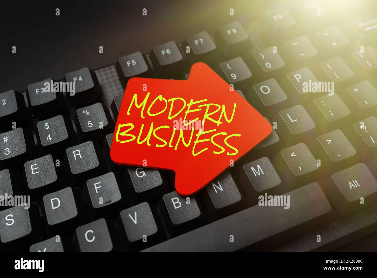 Inspiration showing sign Modern Business. Business concept recent ...