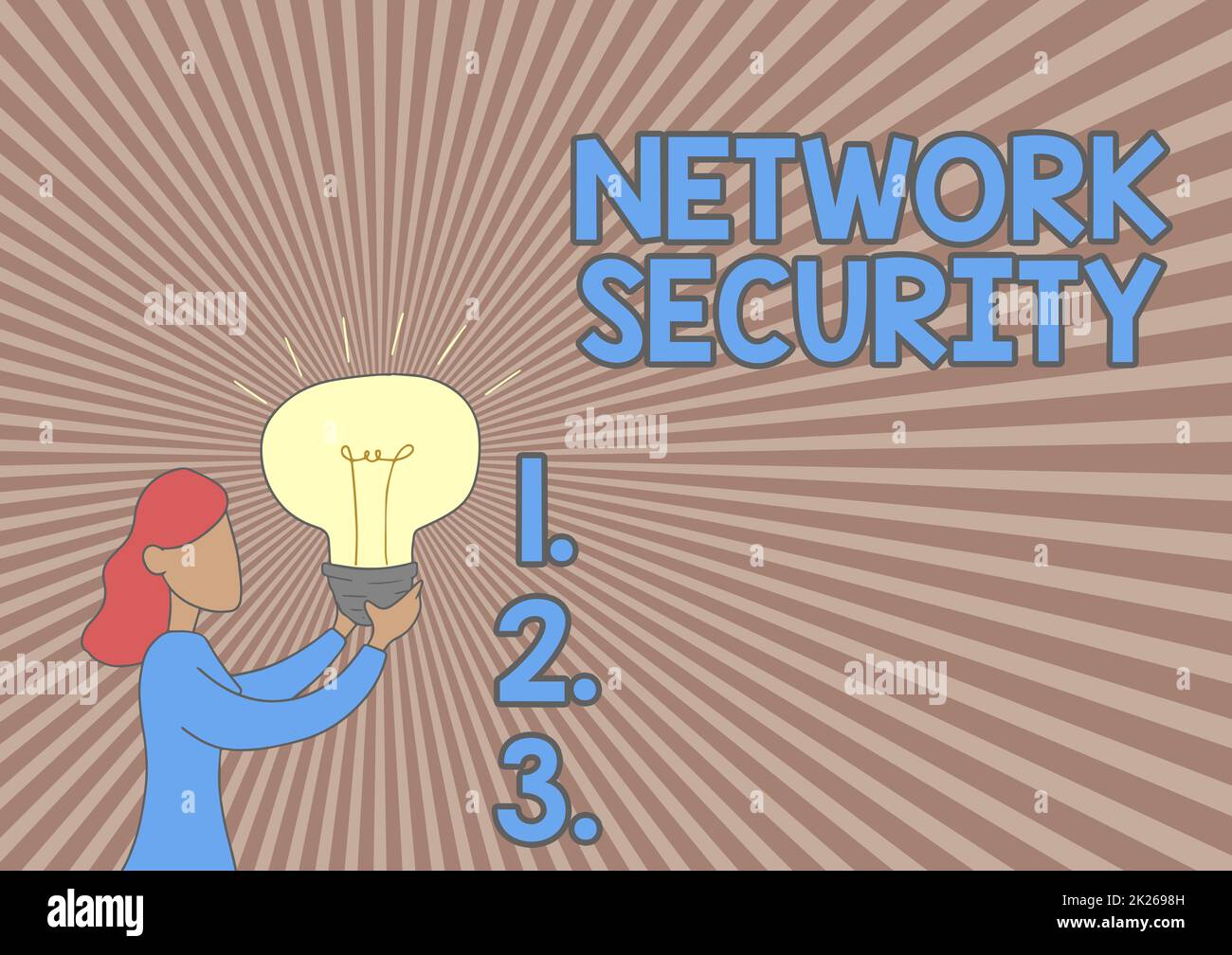 Handwriting Text Network Security Internet Concept Practice Of Securing A Computer Web From
