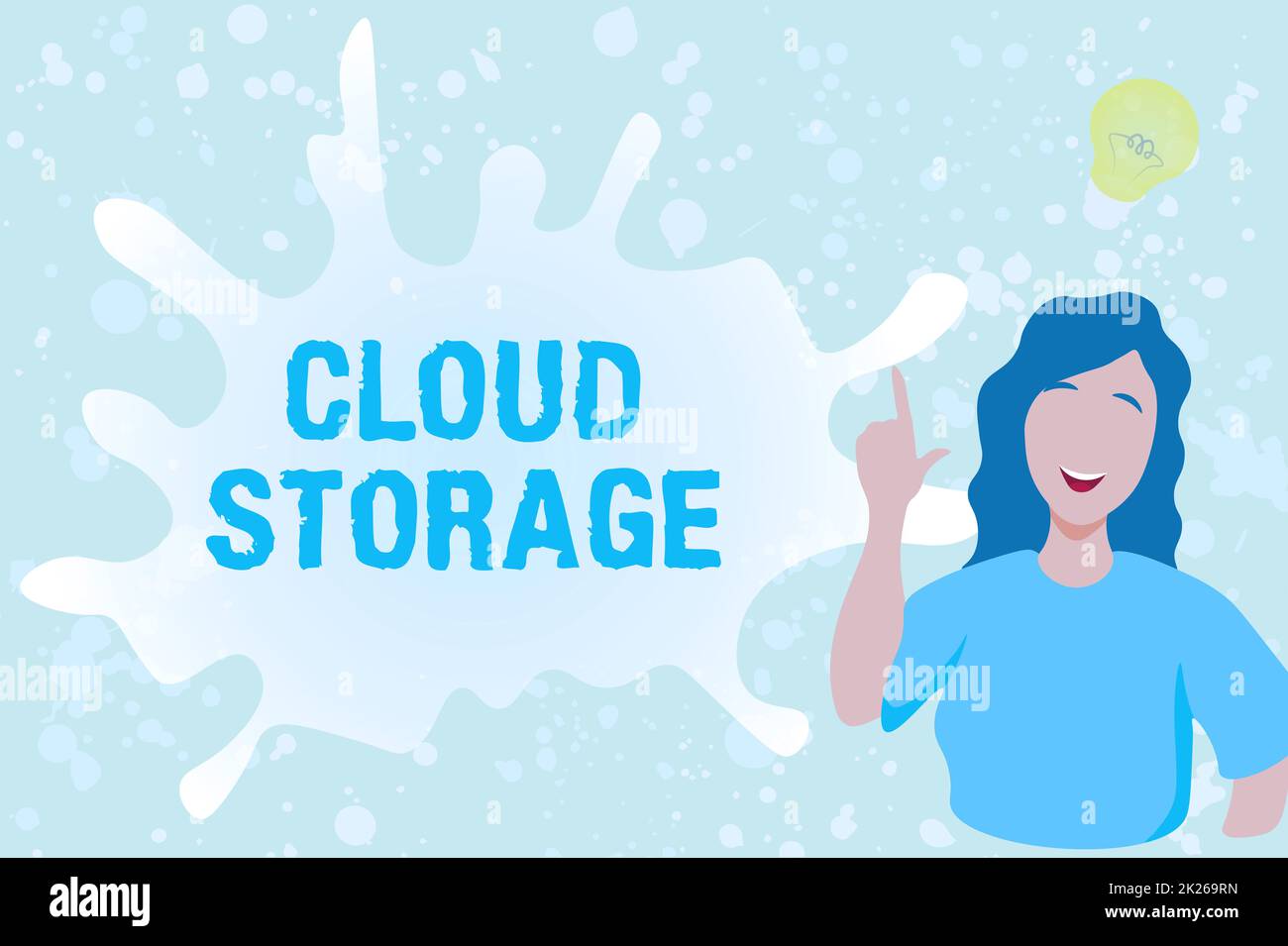 Text caption presenting Cloud Storage. Concept meaning computing ... Text caption presenting Cloud Storage. Concept meaning computing ...