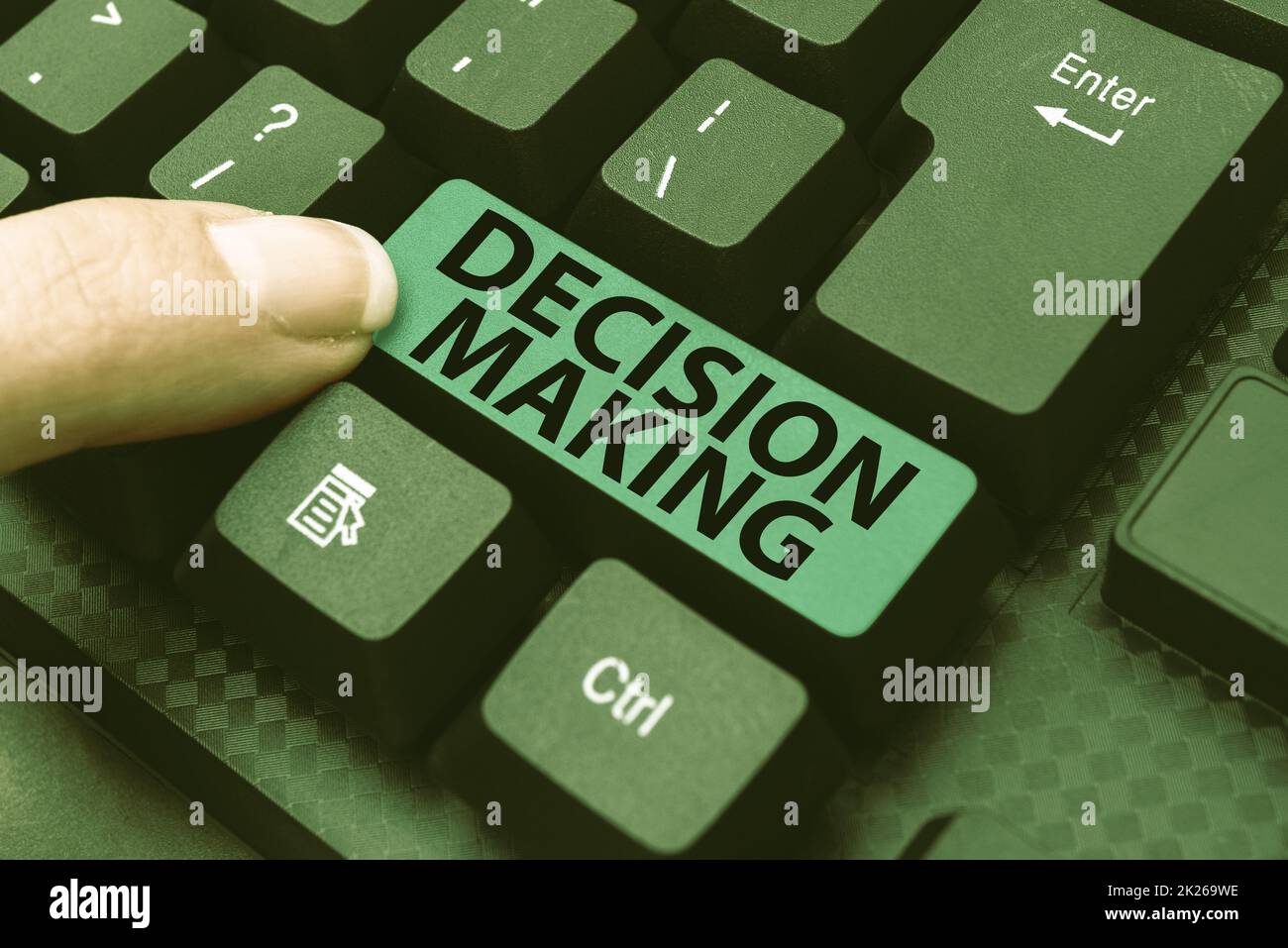 Hand writing sign Decision Making. Word Written on to choose the best ...