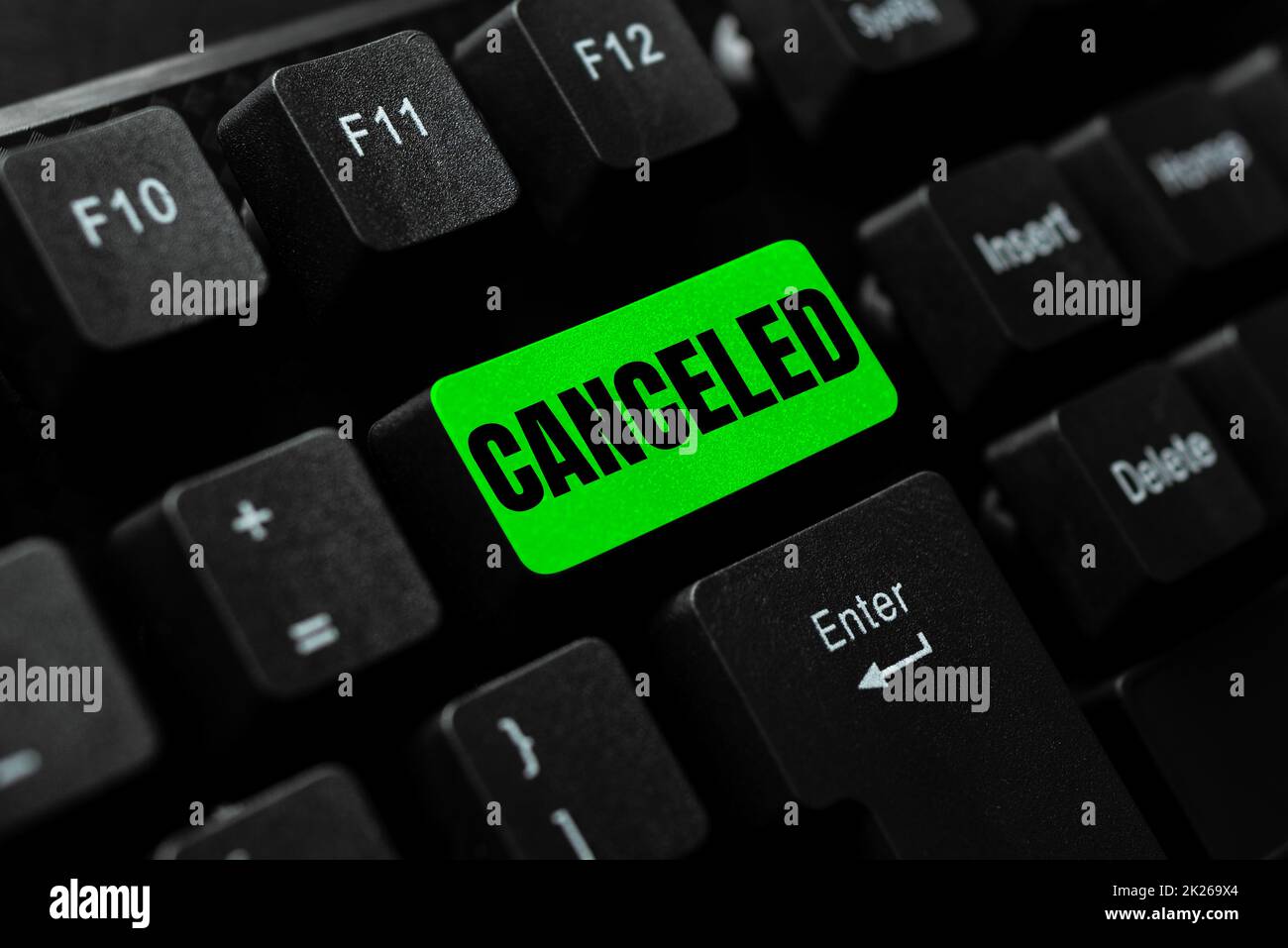 Canceled sign hi-res stock photography and images - Alamy