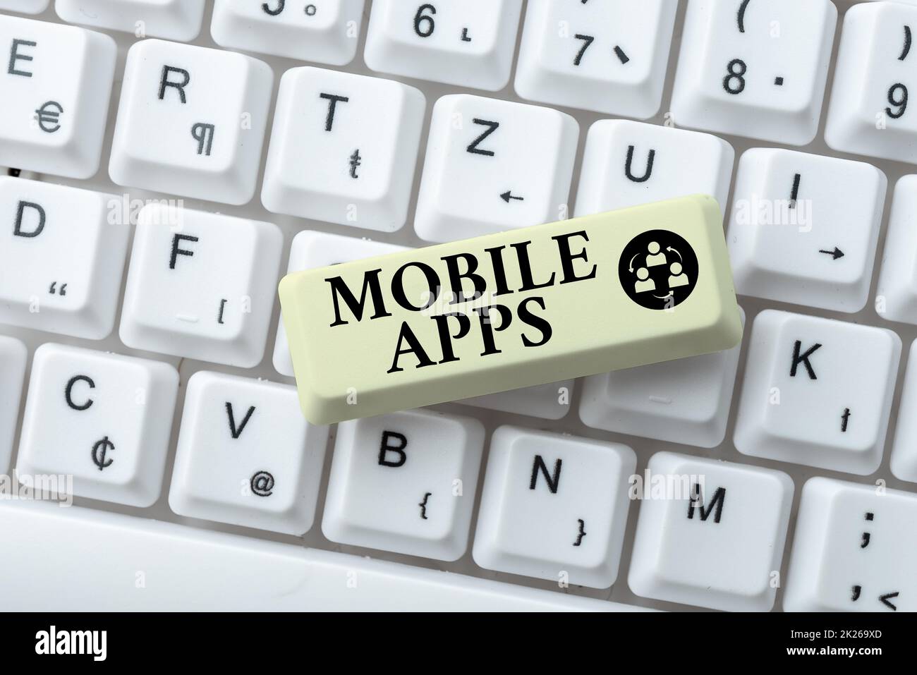 Hand Writing Sign Mobile Apps Business Overview A Software Application Designed To Run On