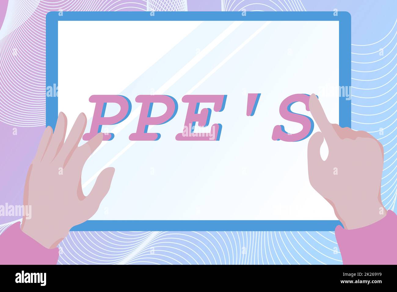 Text caption presenting Ppe s is. Business concept Specialized ... Text caption presenting Ppe s is. Business concept Specialized ...