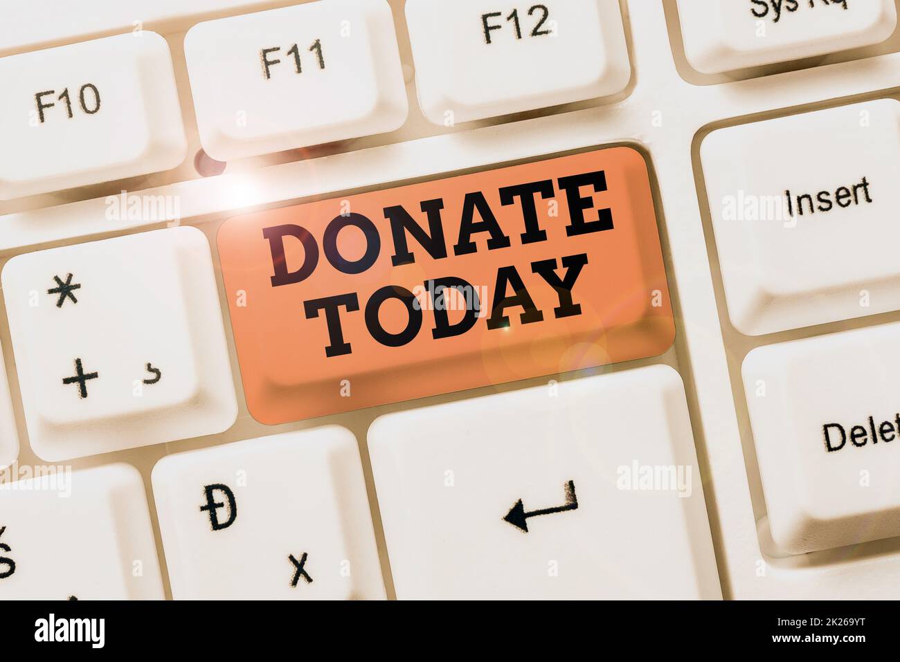 Person donating goods hi-res stock photography and images - Alamy