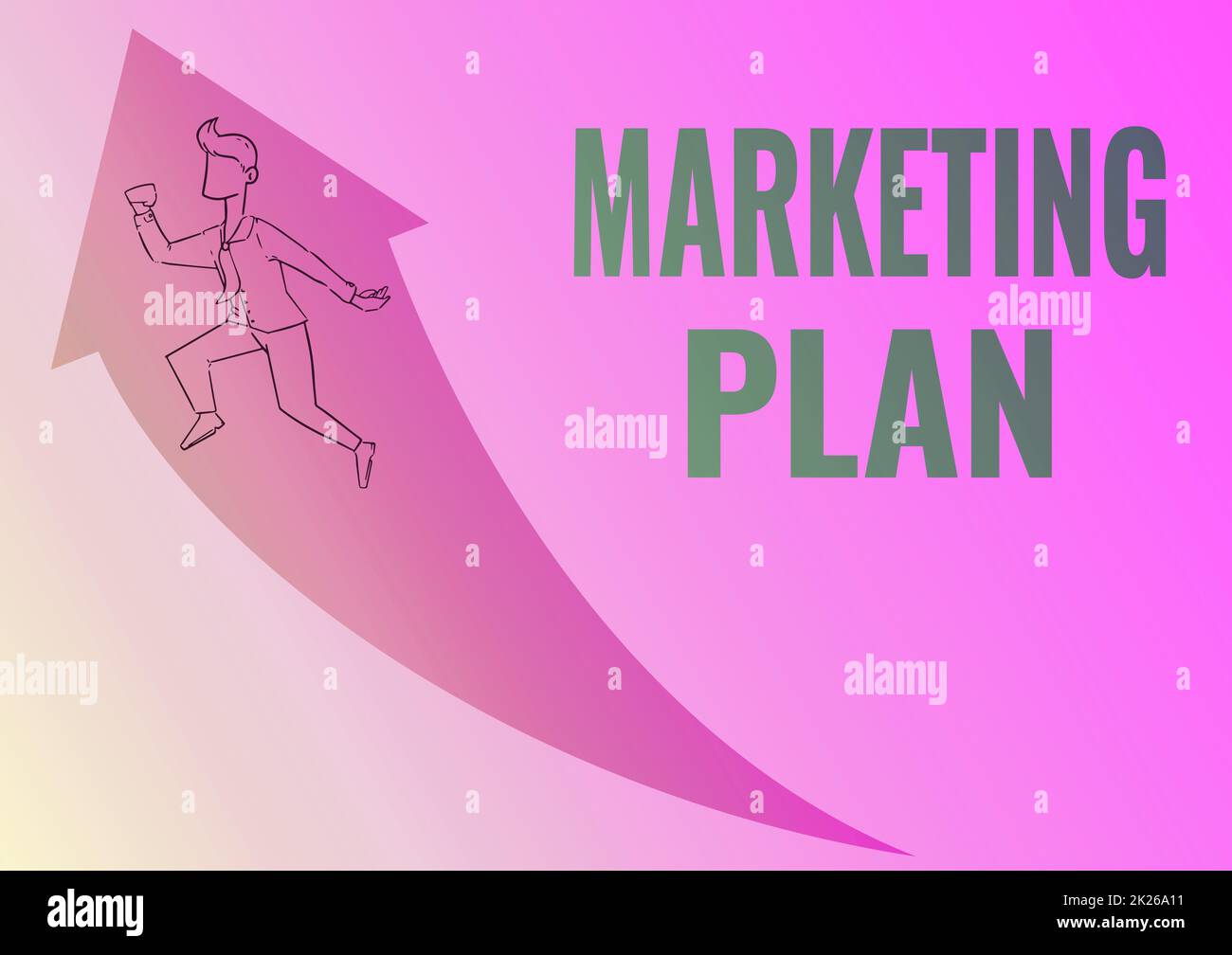 Text showing inspiration Marketing Plan. Word Written on overall ...