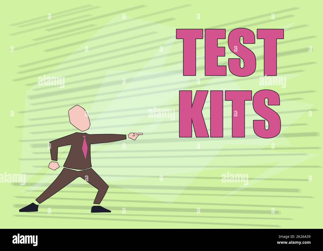 Inspiration showing sign Test Kits. Business approach tools used to ...