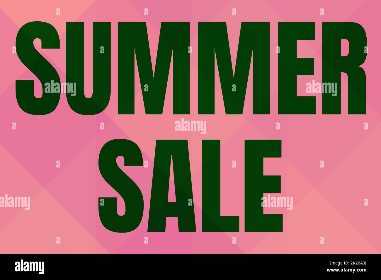 Text caption presenting Summer Sale. Business concept a special type of ...