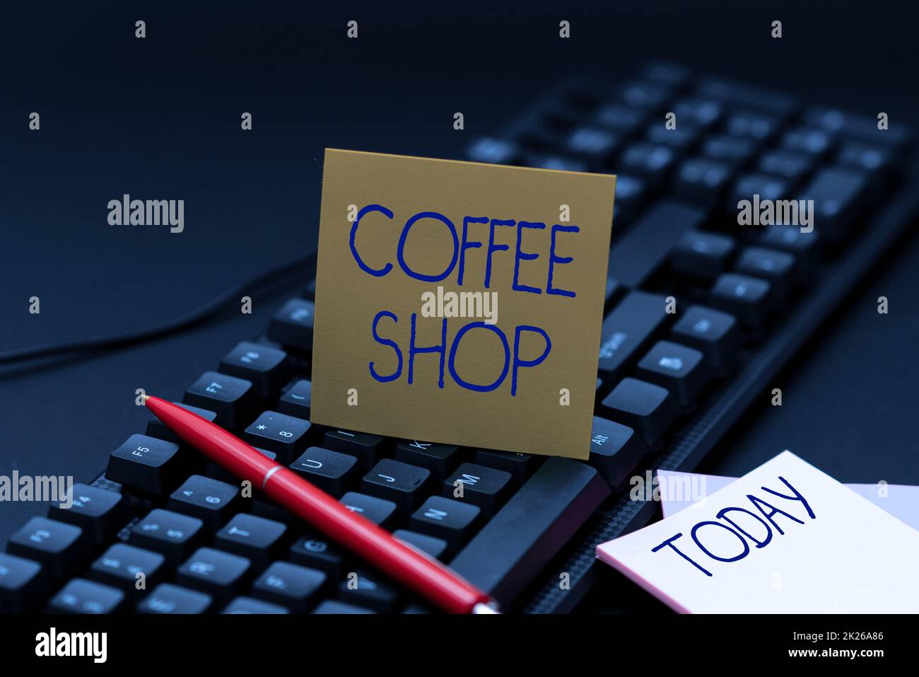Inspiration showing sign Coffee Shop. Internet Concept a restaurant ...