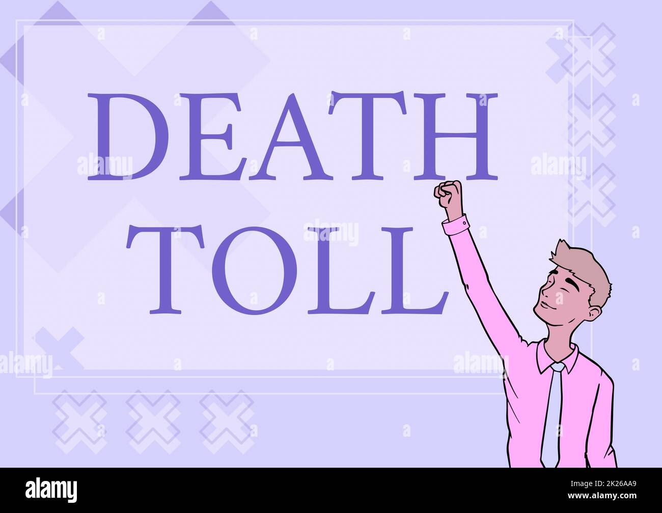 Inspiration showing sign Death Toll. Business approach the number of ...