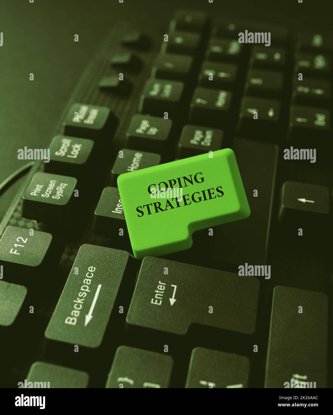 Inspiration showing sign Coping Strategies. Word Written on general ...