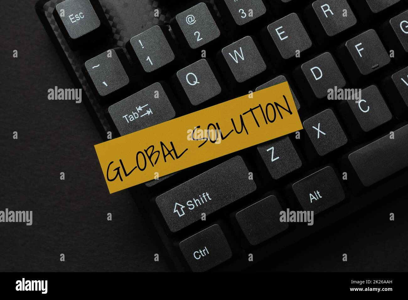 Sign displaying Global Solution. Business showcase prototypes that may ... Sign displaying Global Solution. Business showcase prototypes that may ...