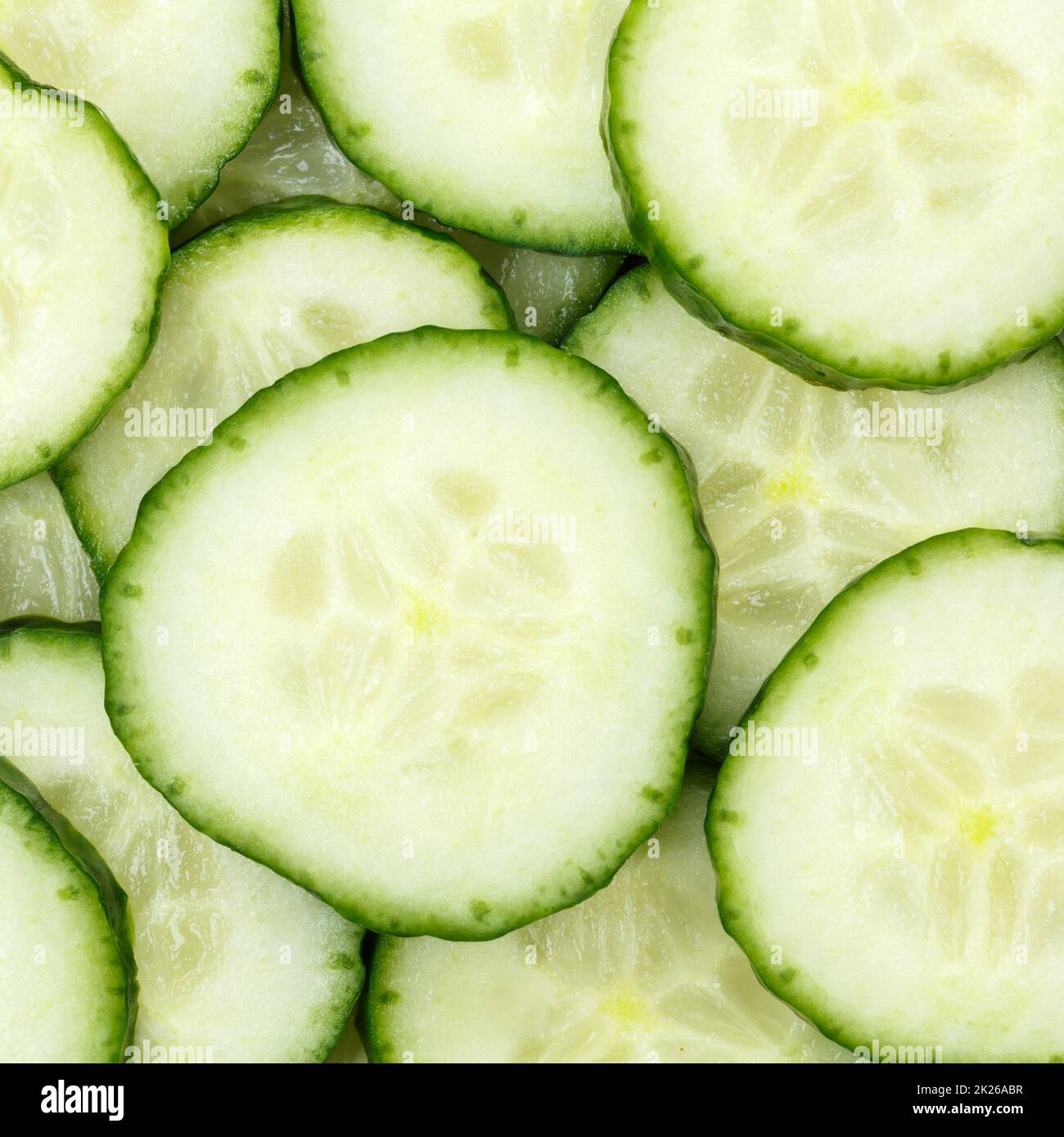 Cucumber cucumbers background vegetable vegetables from above square ...