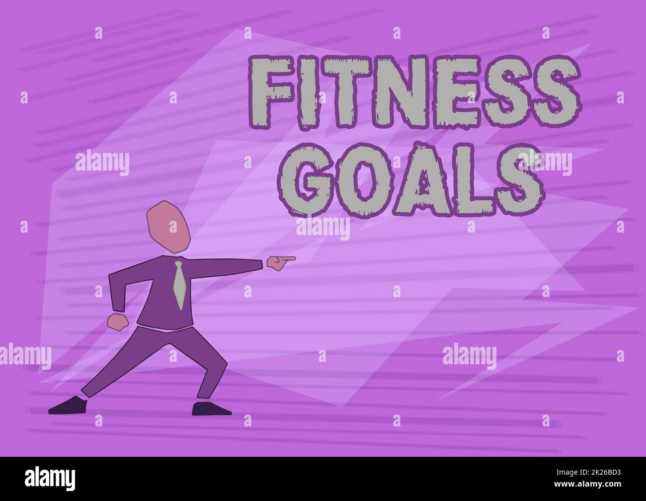 Handwriting text Fitness Goals. Word for Loose fat Build muscle Getting ...