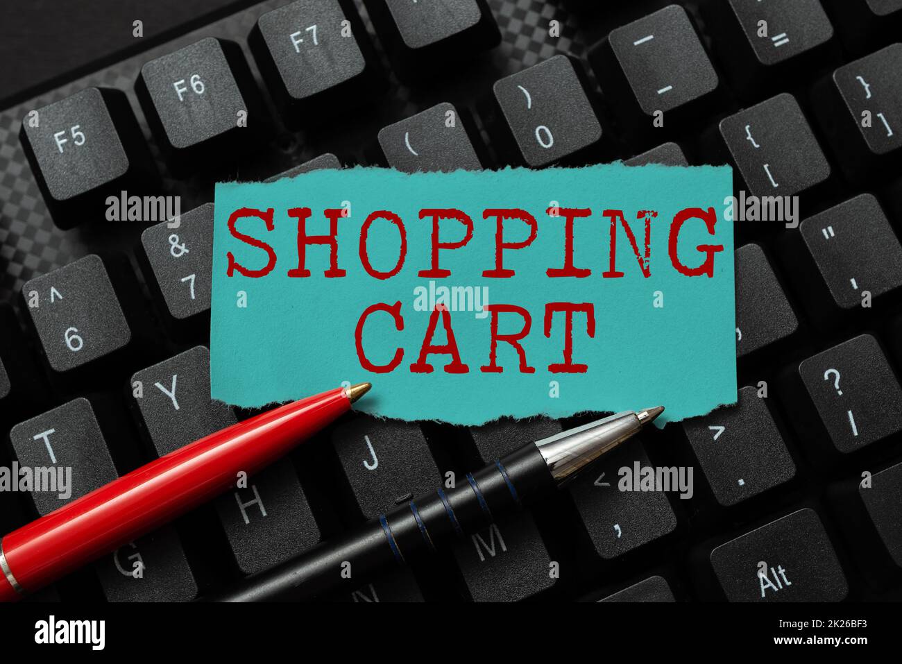 Conceptual caption Shopping Cart. Internet Concept Case Trolley ...