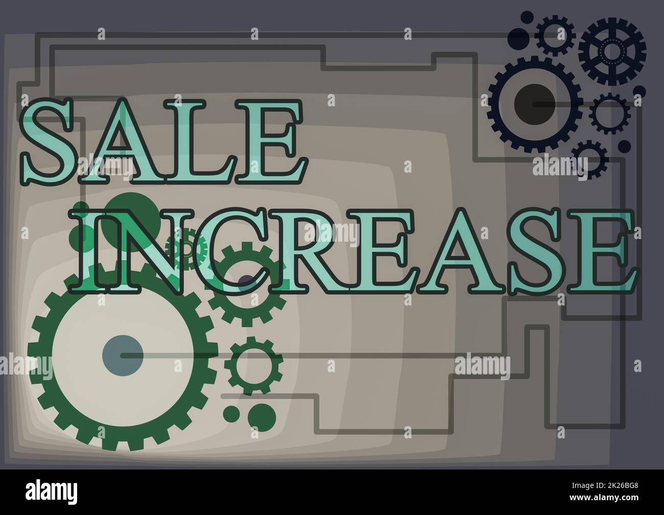 Sign displaying Sale Increase. Conceptual photo Average Sales Volume ...