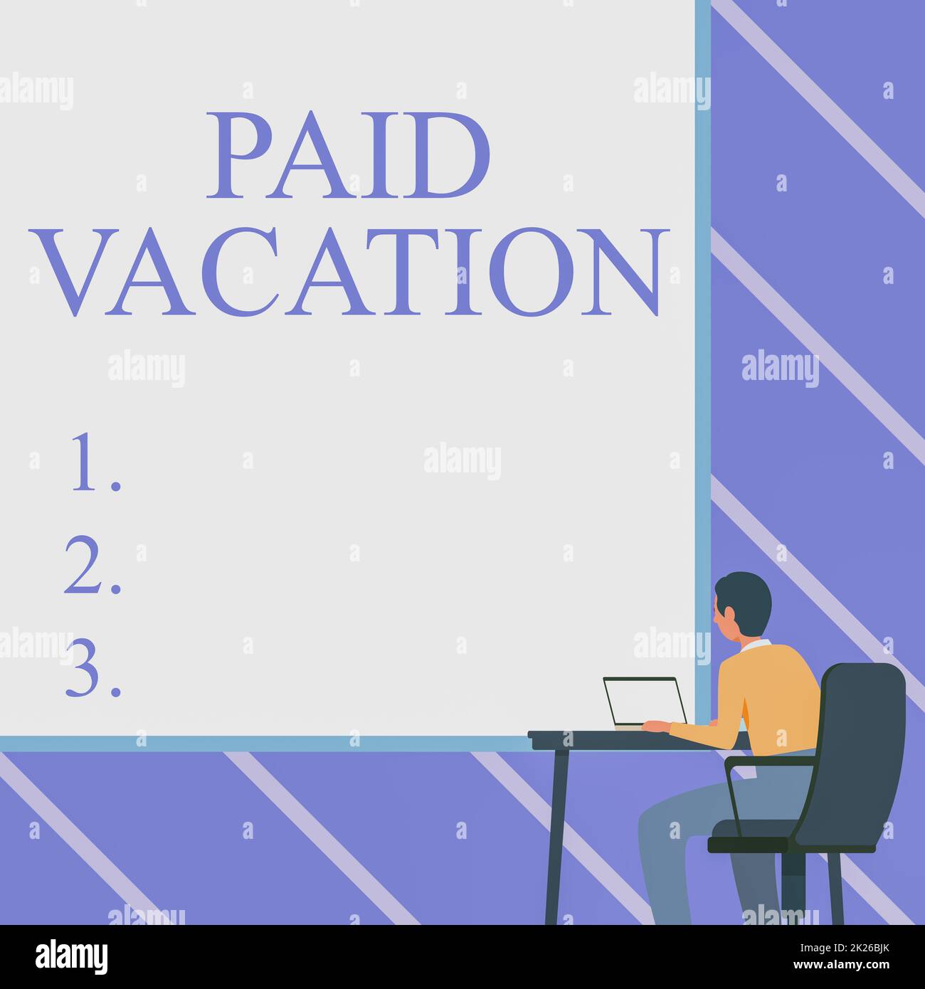 Writing displaying text Paid Vacation. Conceptual photo Sabbatical ... Writing displaying text Paid Vacation. Conceptual photo Sabbatical ...