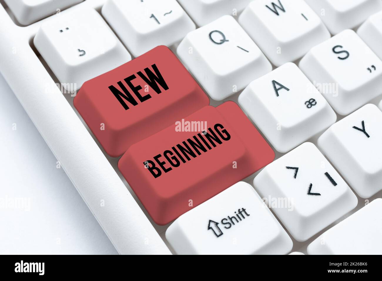 Handwriting text New Beginning. Word Written on Different Career or ... Handwriting text New Beginning. Word Written on Different Career or ...
