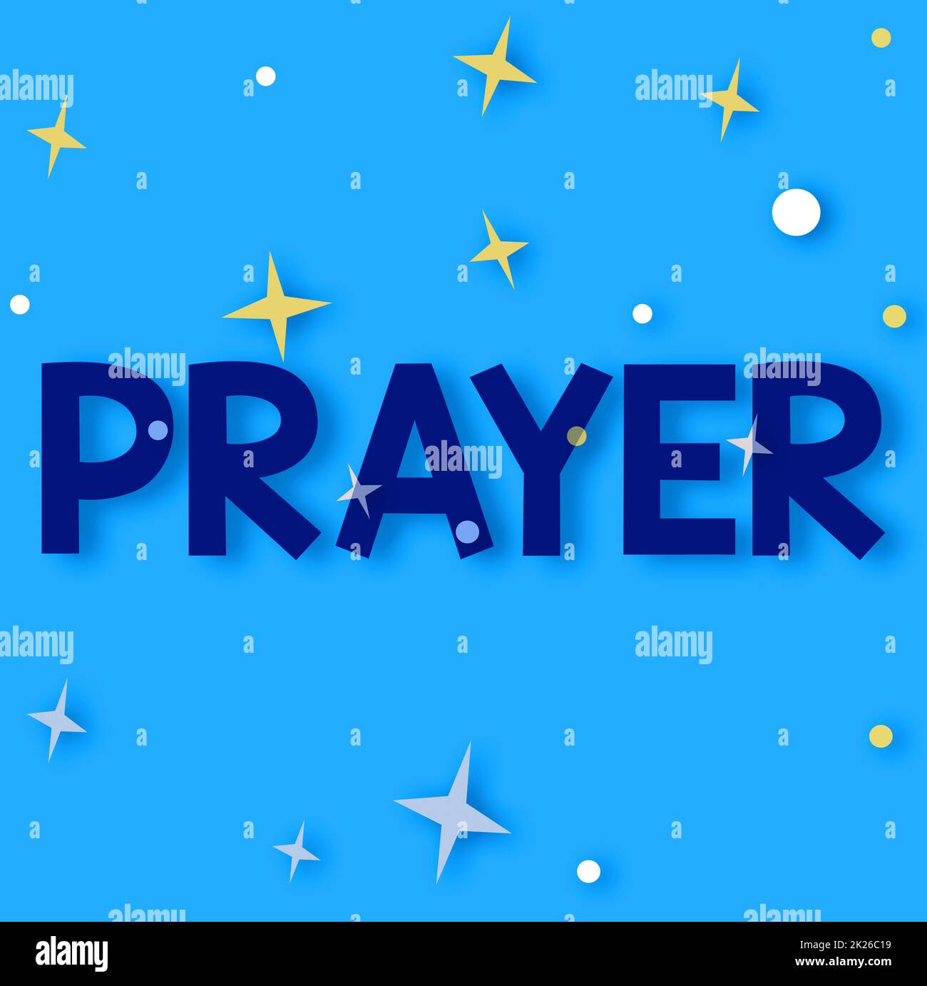 Text sign showing Prayer. Business idea solemn request for help or ...