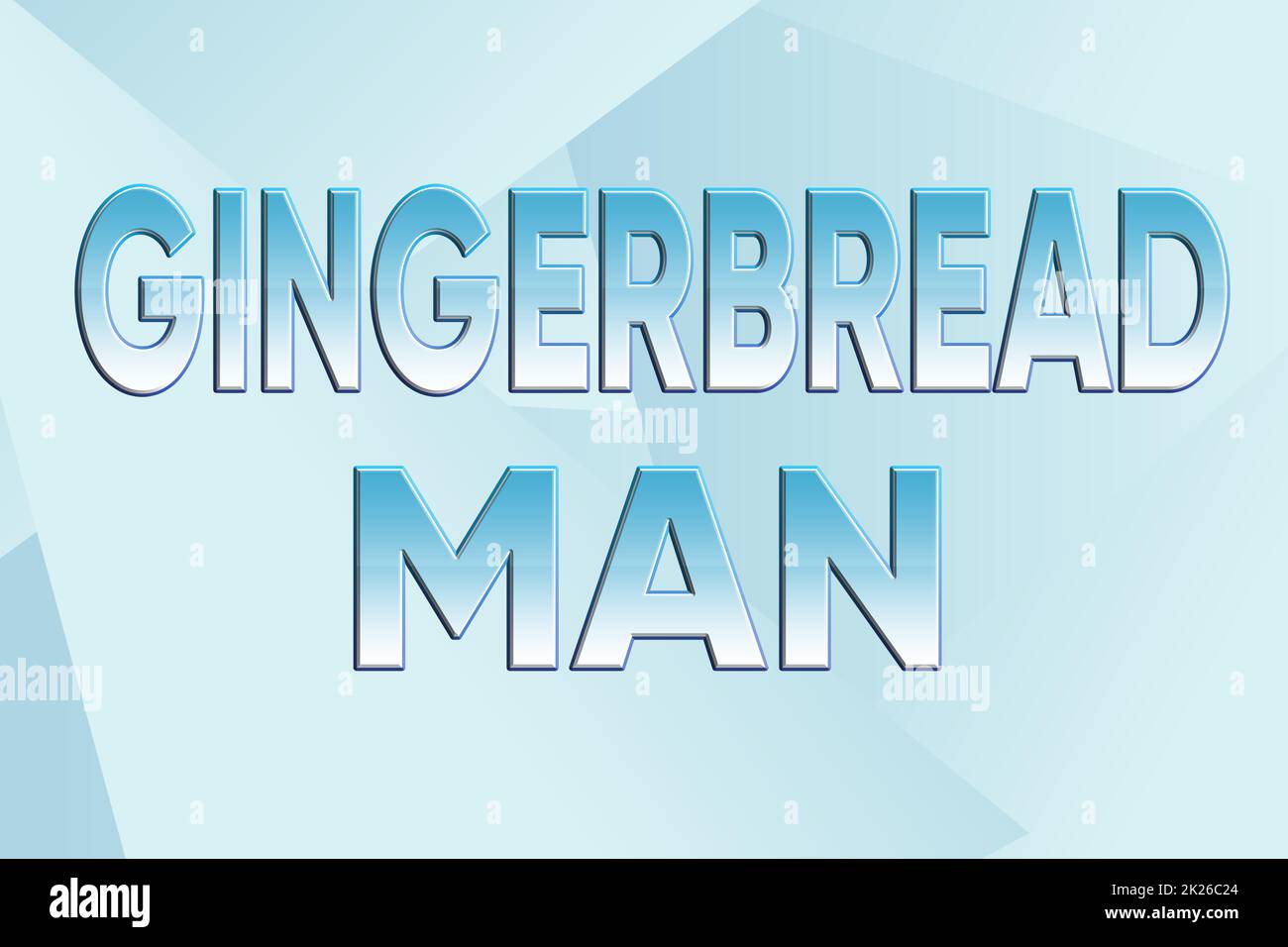 Conceptual display Gingerbread Man. Business approach cookie made of ...