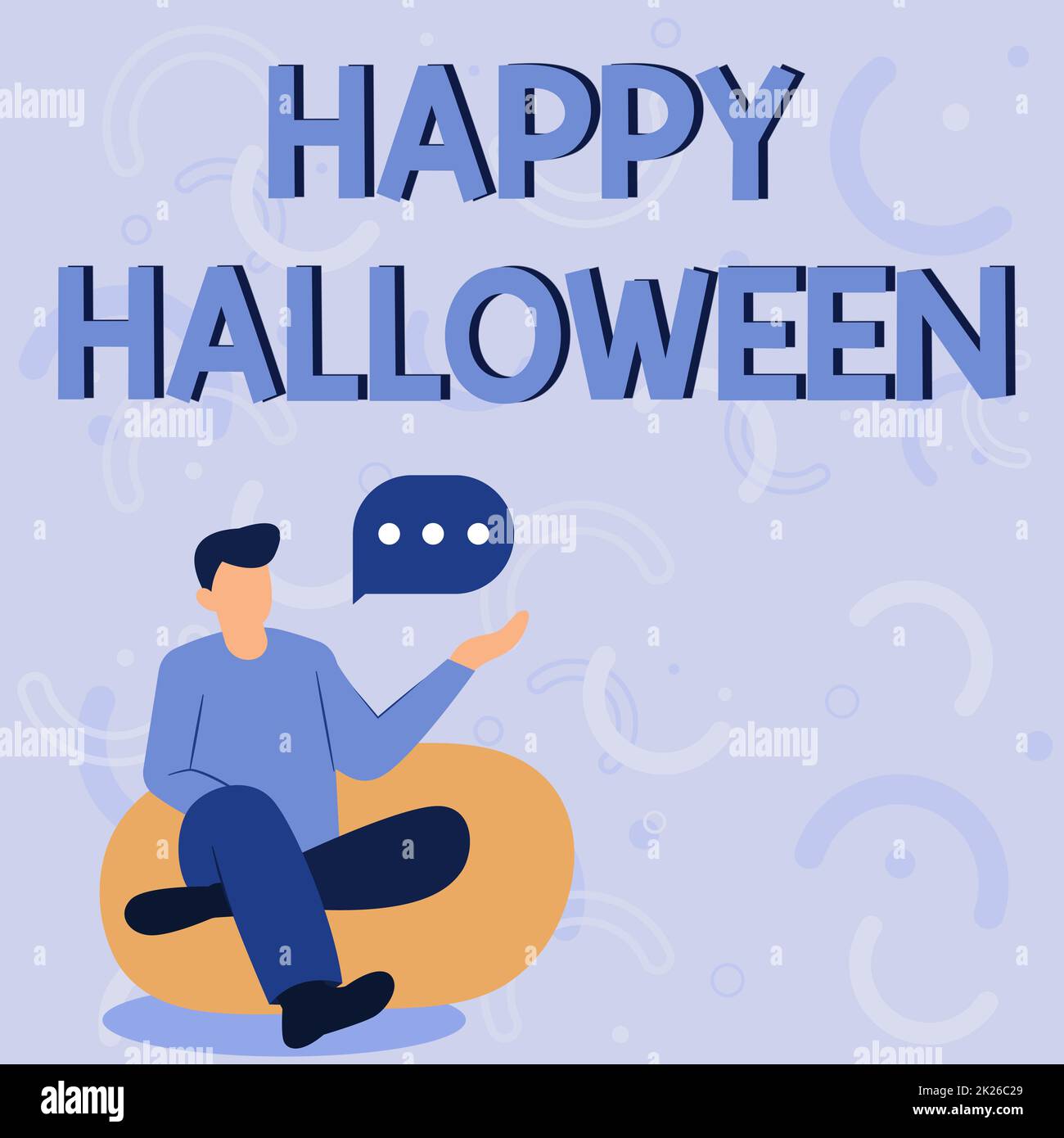 Scary Demon Face Behind The Sofa