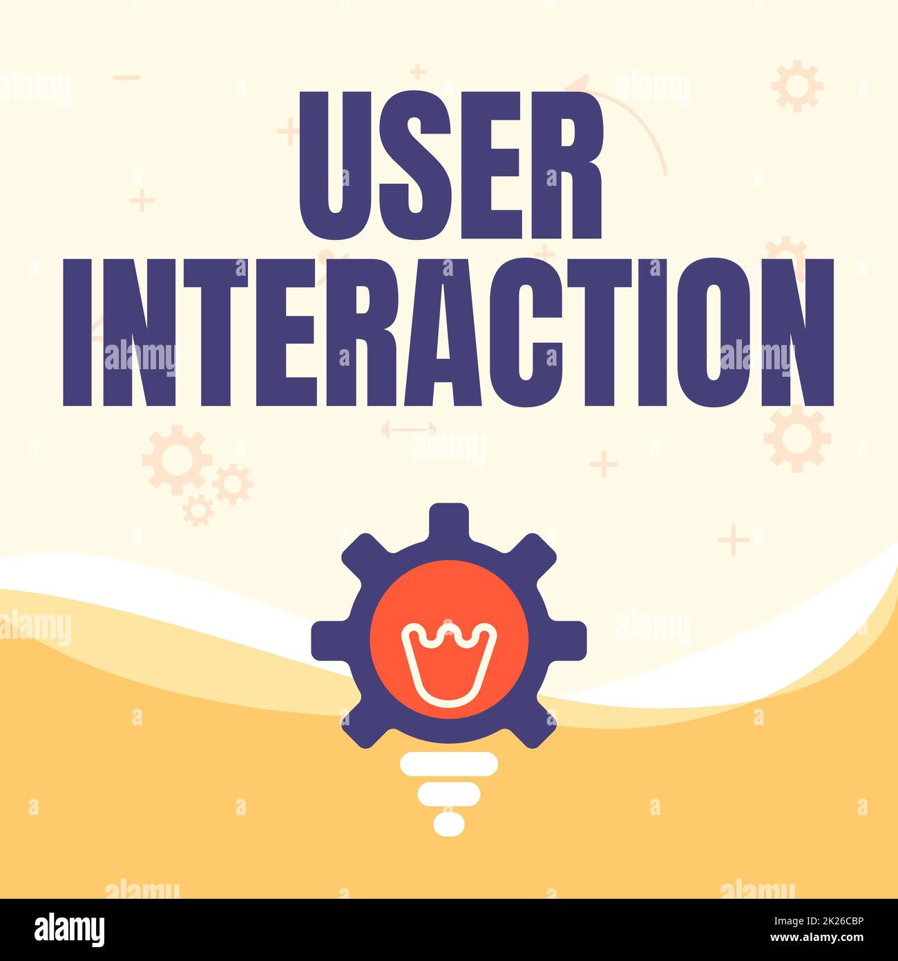 Text showing inspiration User Interaction. Business showcase how the ...