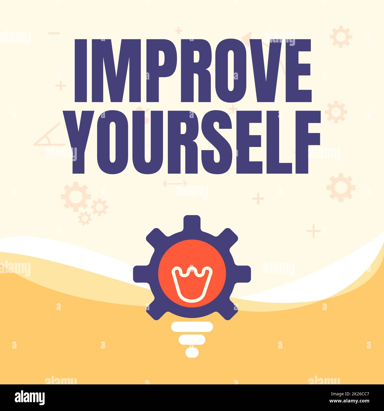 Text sign showing Improve Yourself. Internet Concept to make your ...
