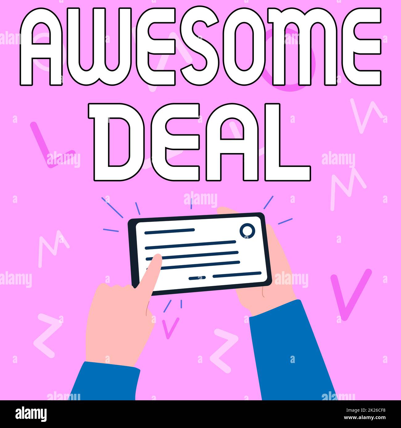 Writing displaying text Awesome Deal. Conceptual photo impressive ... Writing displaying text Awesome Deal. Conceptual photo impressive ...