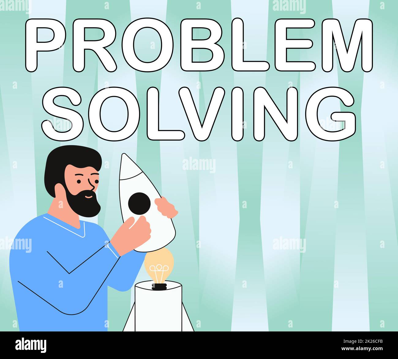 Text Showing Inspiration Problem Solving Business Concept Having A Good Capability Of Finding A