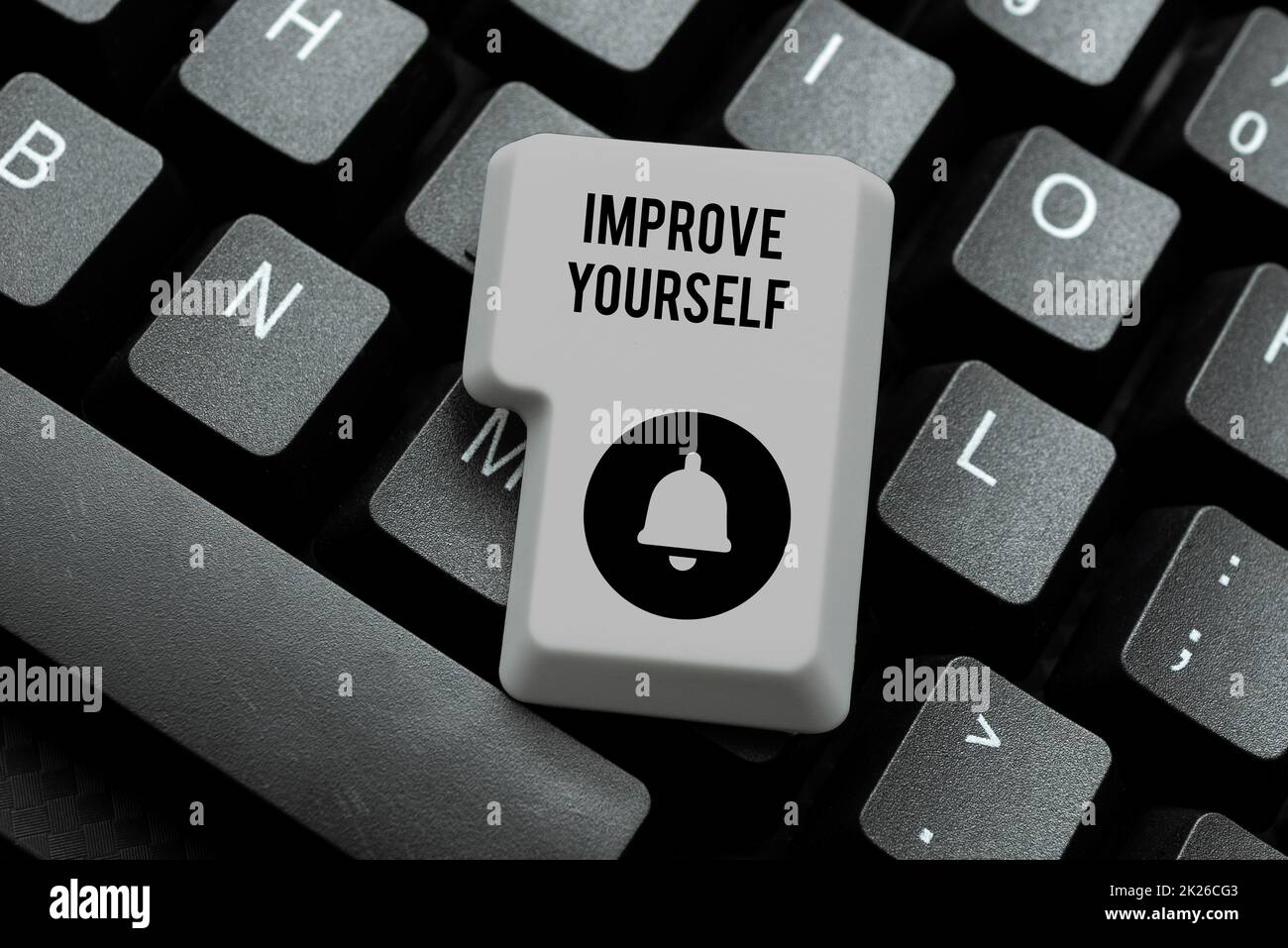 Sign Displaying Improve Yourself Business Approach To Make Your Skills Looks Becoming A Better
