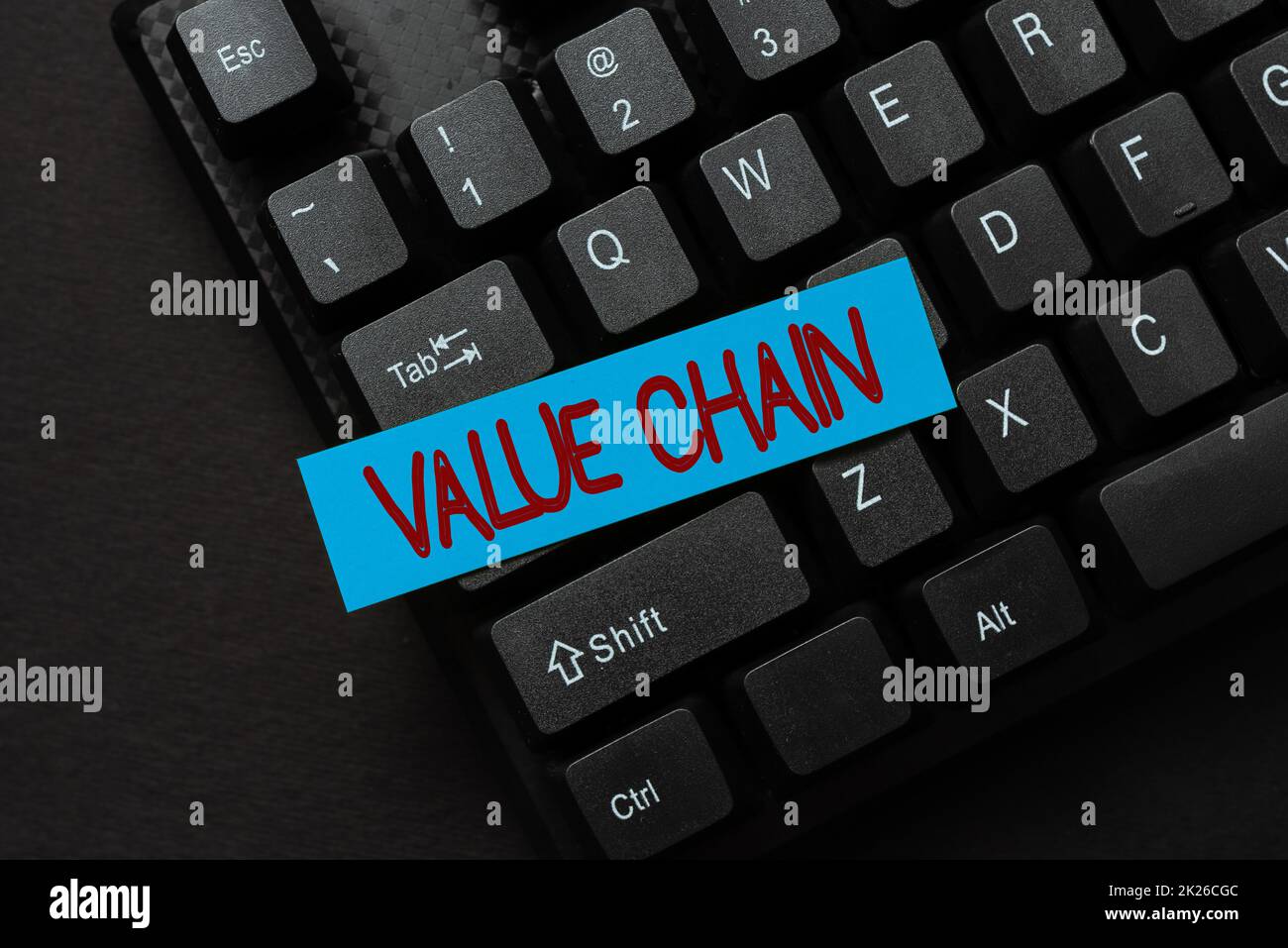 Conceptual display Value Chain. Business concept set of functional ...