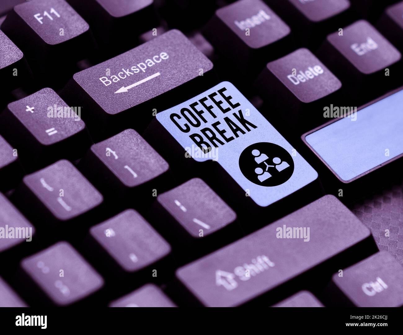 Handwriting text Coffee Break. Business showcase short time allotted ...