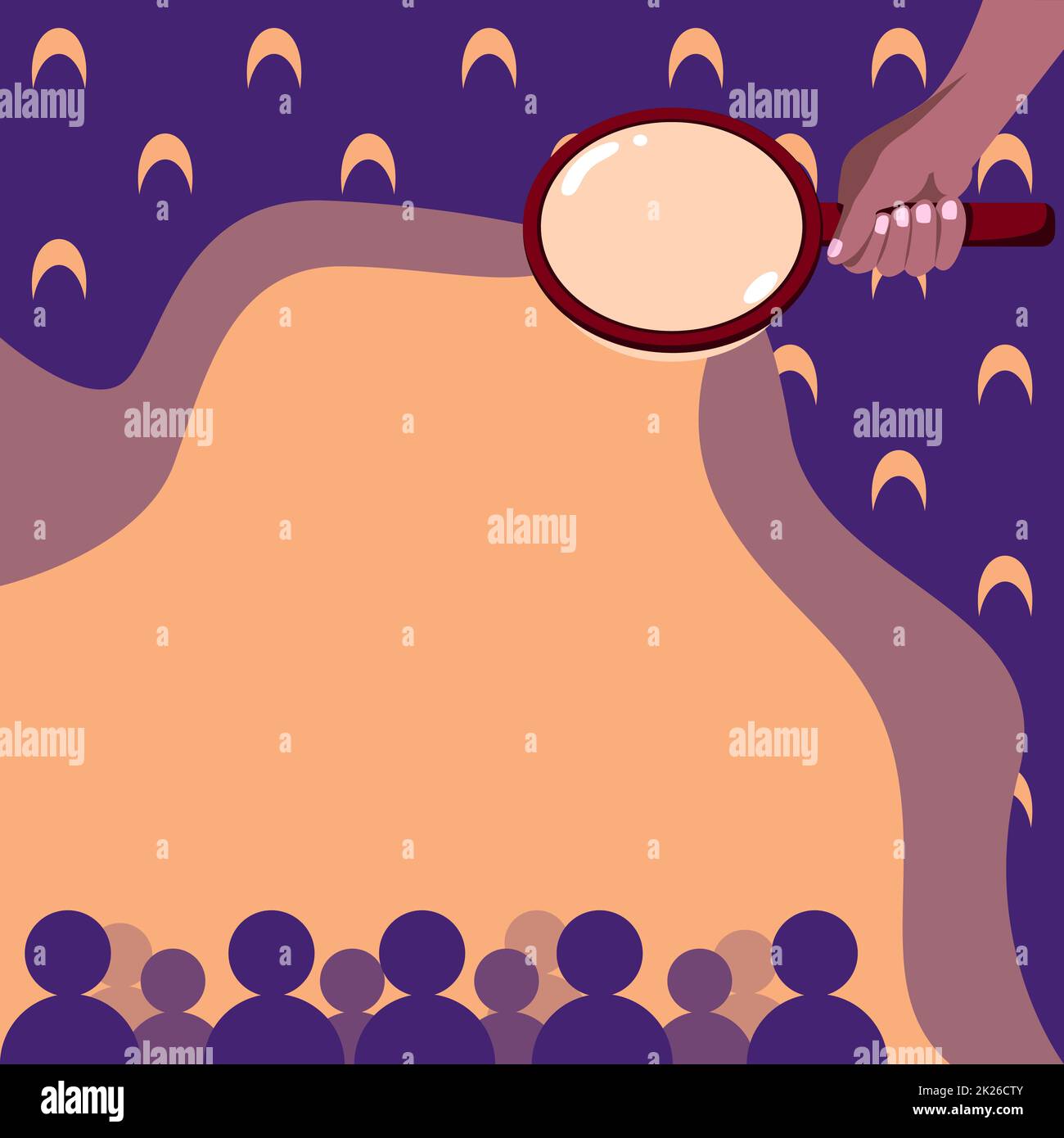 Magnifying glass poster hi-res stock photography and images - Alamy