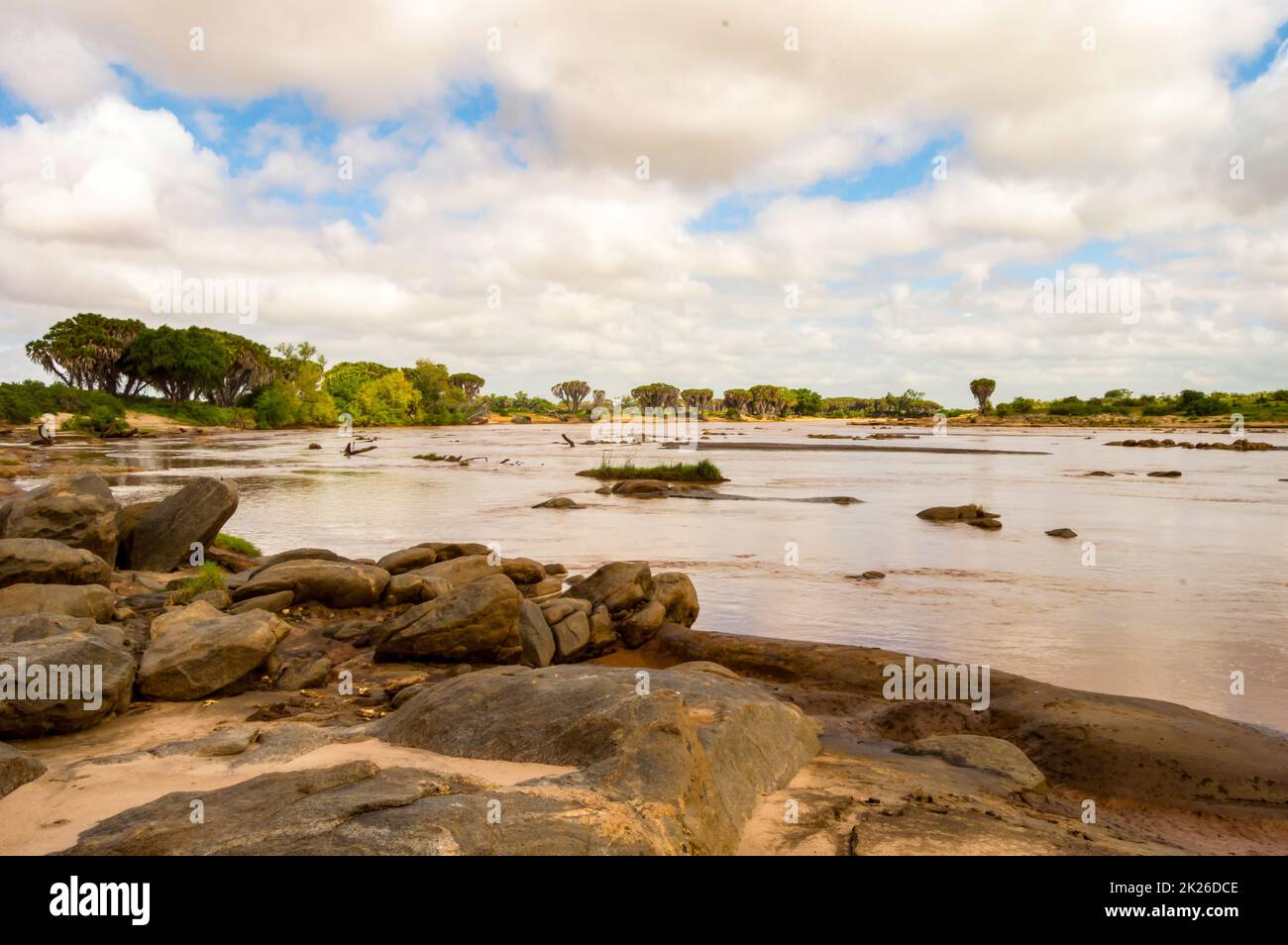 view of the galana river Stock Photo - Alamy