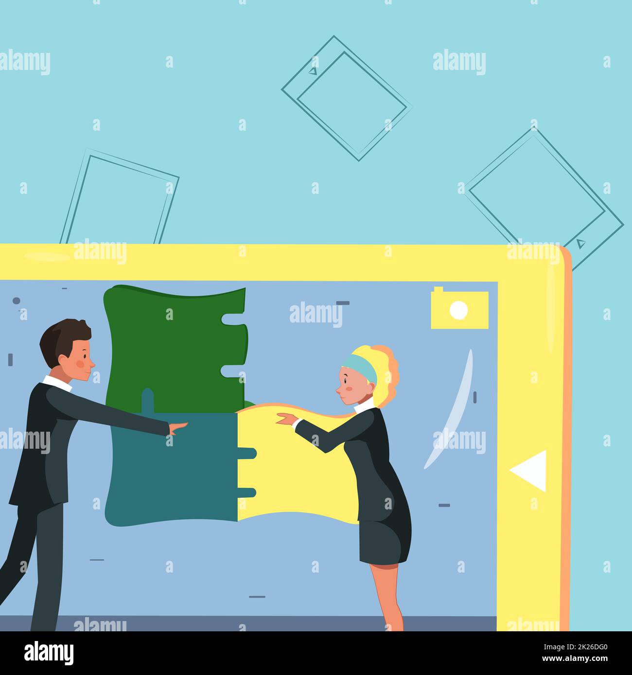 Colleagues Building New Project Plans Presenting Latest Ideas Defining ...