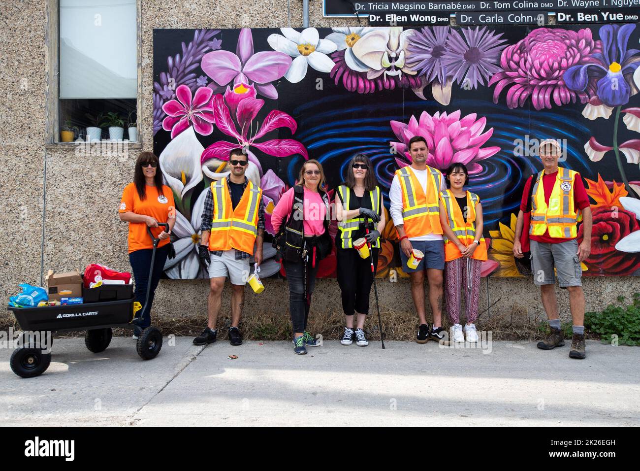 Bonnie Leslie (left to right), Matthew Gobert, Angela Klassen Janeczko ...