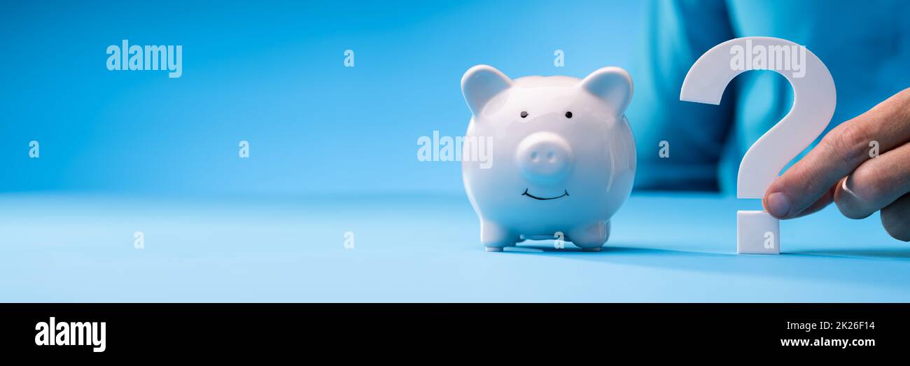 Man question mark money hi-res stock photography and images - Alamy