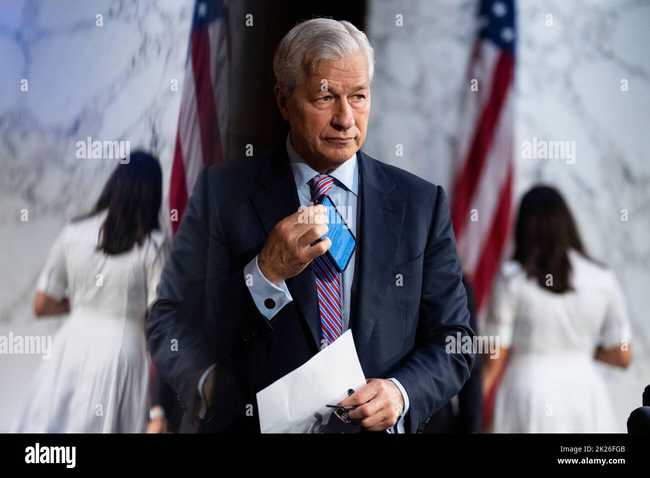 UNITED STATES - SEPTEMBER 22: Jamie Dimon, CEO of JPMorgan Chase ...